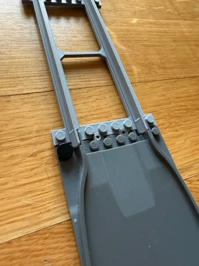 Legos train Track Extra long and extra light - Free 3D Print Model ...
