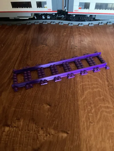 Legos train Track Extra long and extra light - Free 3D Print Model ...