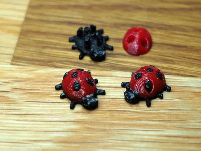 Tiny Pocket Ladybug - Super Fast Print by Lite MakerWorld: Download ...