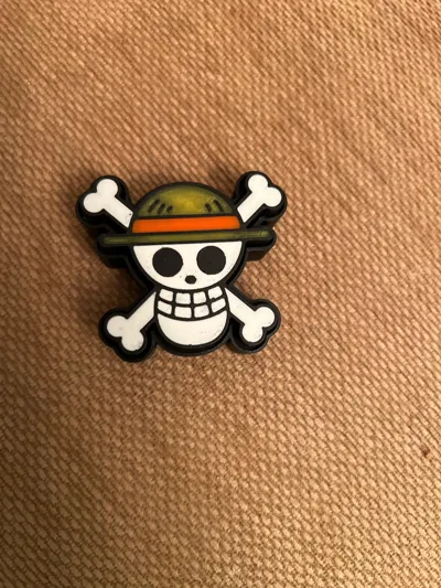 One Piece Luffy Flag Fidget Clicker - Free 3D Print Model - MakerWorld