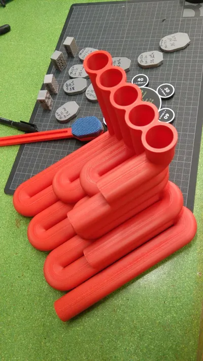 Tube Drum - Tubulum (5 Tubes) by BeauSoleil Designs MakerWorld ...