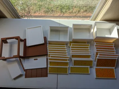 Desktop Beehive - Free 3D Print Model - MakerWorld