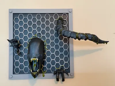 Alien Xenomorph Air Vent Wall Decoration Remixed by To-BiMakerWorld ...