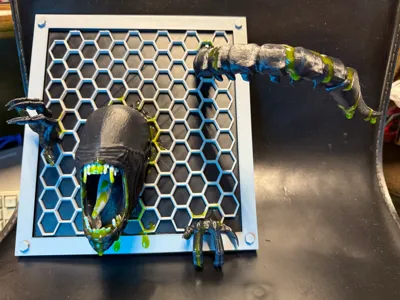 Alien Xenomorph Air Vent Wall Decoration Remixed by To-BiMakerWorld ...