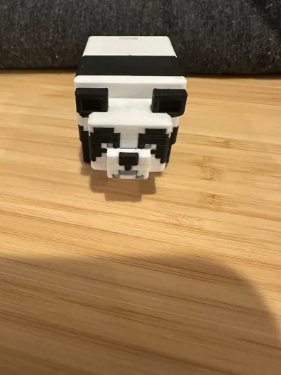 Minecraft Panda Articulated by kirimba MakerWorld: Download Free 3D Models