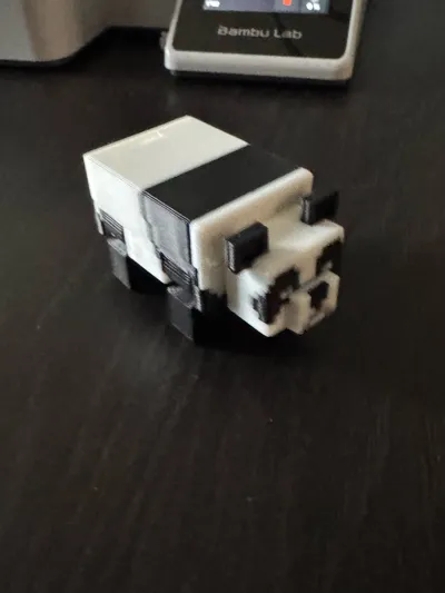 Minecraft Panda Articulated by kirimba MakerWorld: Download Free 3D Models