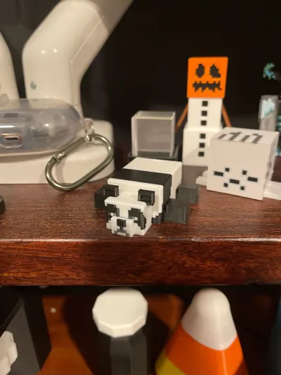 Minecraft Panda Articulated by kirimba - MakerWorld