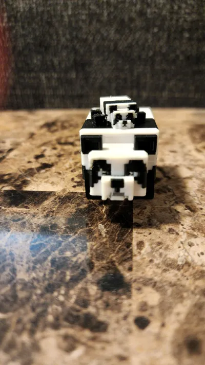 Minecraft Panda Articulated by kirimba MakerWorld: Download Free 3D Models