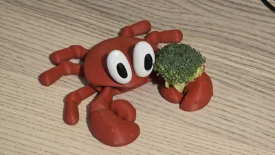 Pinching Crab by IDMyron MakerWorld: Download Free 3D Models