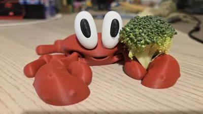 Pinching Crab by IDMyron MakerWorld: Download Free 3D Models