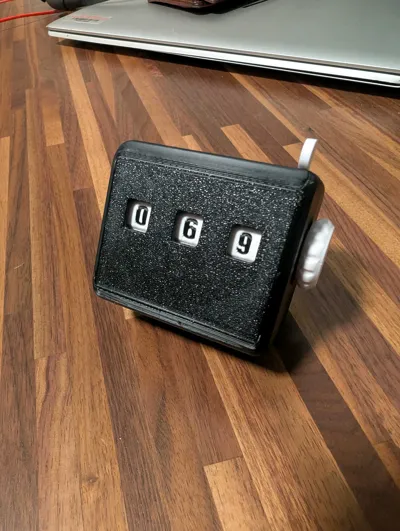 Mechanical Counter - all printed parts! - Free 3D Print Model - MakerWorld