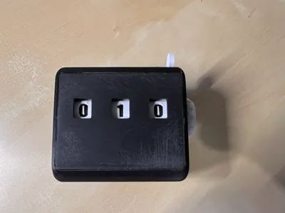 Mechanical Counter - all printed parts! - Free 3D Print Model - MakerWorld