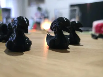 Xenomorph Duck by ATRO MakerWorld: Download Free 3D Models