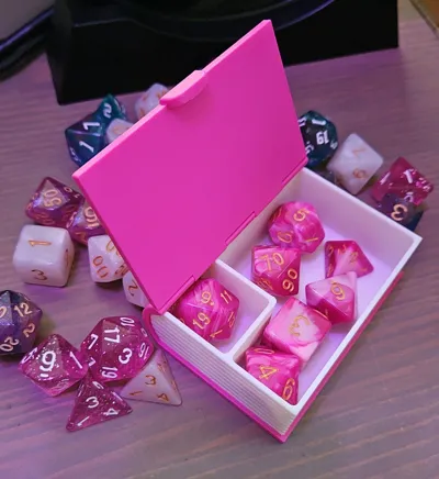 The Book Storage - The Dice Book - Free 3D Print Model - MakerWorld