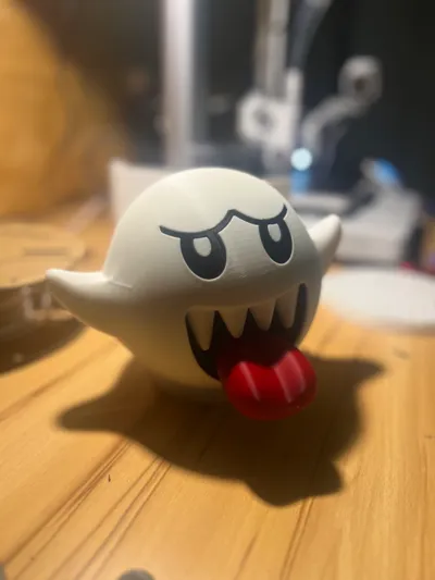 Boo from Super Mario Remixed by MrGnarly - MakerWorld