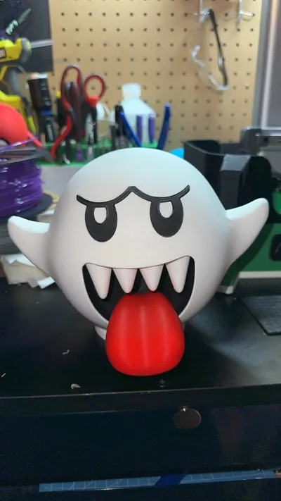 Boo from Super Mario Remixed by MrGnarly - MakerWorld