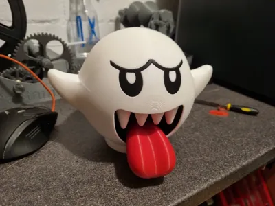 Boo from Super Mario Remixed by MrGnarly - MakerWorld