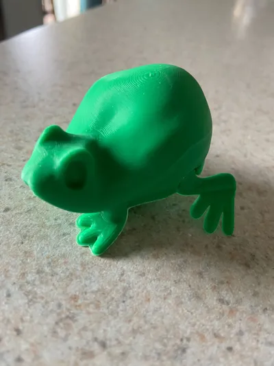 Jumping Frog by RikuA MakerWorld: Download Free 3D Models
