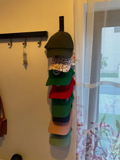 Hat Rack - Modular Hat Rack/Hanger w/ Nail to Wall Remixed by user ...