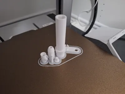 Bambu A1 Rotary Spool Holder Adapter/ Tentioned holder Adapter and ...