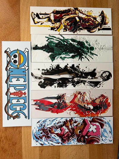 Roronoa Zoro - One Piece Bookmark - Free 3D Print Model - MakerWorld