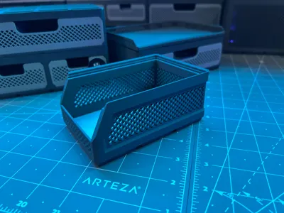 Rugged Stackers - Gridfinity Storage Bins by K2_Kevin MakerWorld: Download Free 3D Models