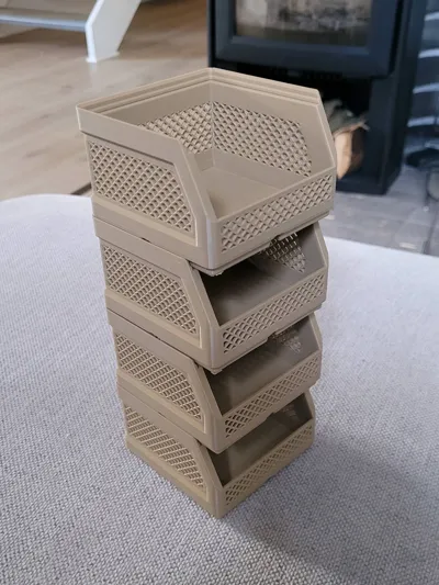 Rugged Stackers - Gridfinity Storage Bins by K2_Kevin - MakerWorld