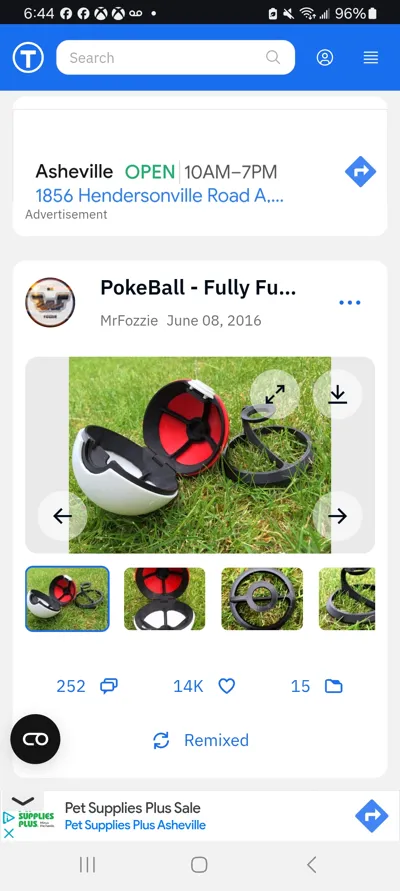 Detailed Display Pokeball Version by TorikamiMakerWorld: Download Free ...