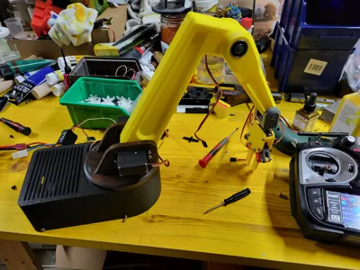 Robotic Arm with Servo & Arduino by Emre Kalem MakerWorld: Download Free 3D Models