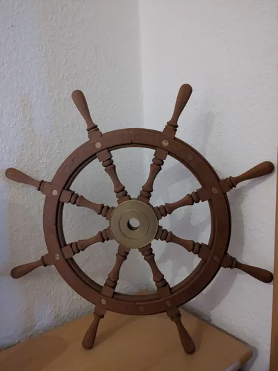 Maritime Wheel Wall Decoration by Caduceus MakerWorld: Download Free 3D ...