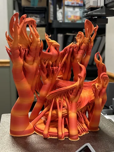 Phoenix statue - Free 3D Print Model - MakerWorld