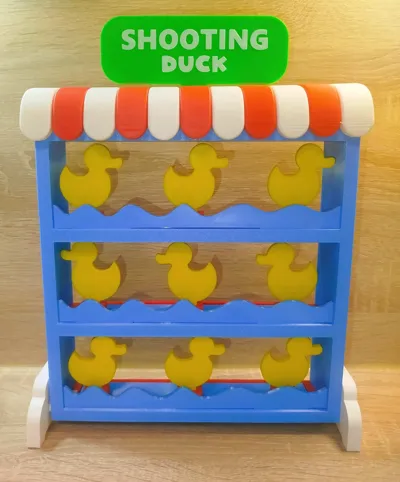 Shooting Duck Hunter Target Game – Nerf Blasters! - Free 3D Print Model ...