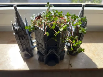 Anor Londo - Dark Souls Plant Pot - Free 3D Print Model - MakerWorld