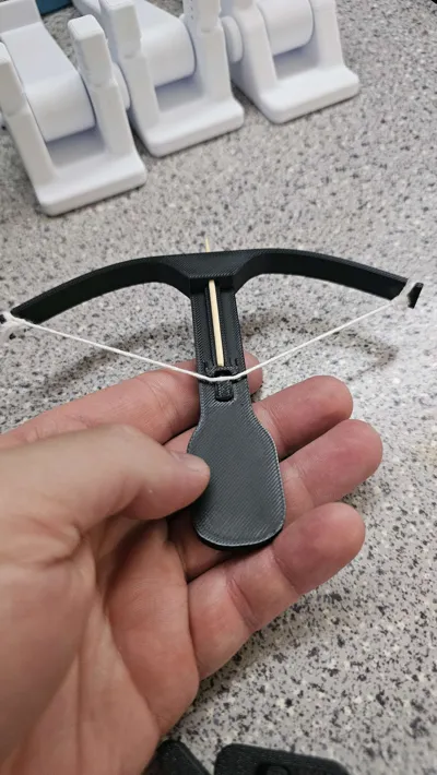 Ultimate Toothpick Crossbow - Free 3D Print Model - MakerWorld