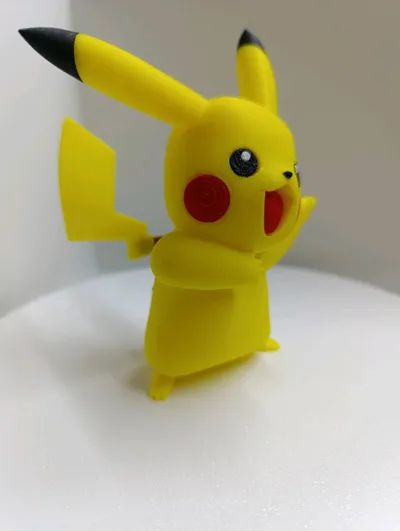 Pikachu Pokemon Model; No AMS Needed - Split Print by Nostalgic 3D ...