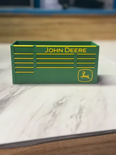 John Deere Inspired fanart Tractor Desk Toolbox by Mrtk1970 MakerWorld ...
