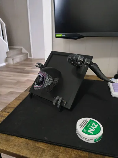 Ceiling Xenomorph altered for Bambu Remixed by Angry Mammoth MakerWorld ...