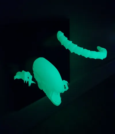 Ceiling Xenomorph altered for Bambu Remixed by Angry Mammoth MakerWorld ...