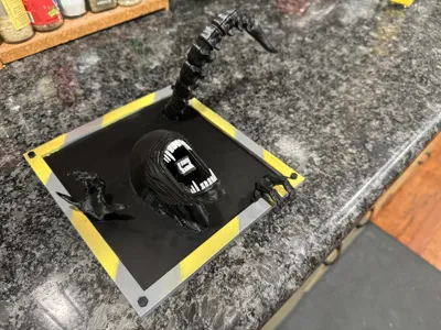 Ceiling Xenomorph altered for Bambu - Free 3D Print Model - MakerWorld