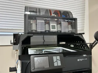 V6 Update Bambu Lab P1P P1S X1-C Riser+AMS Stand - Community Build ...