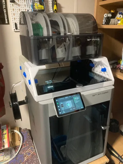 V6 Update Bambu Lab P1P P1S X1-C Riser+AMS Stand - Community Build ...