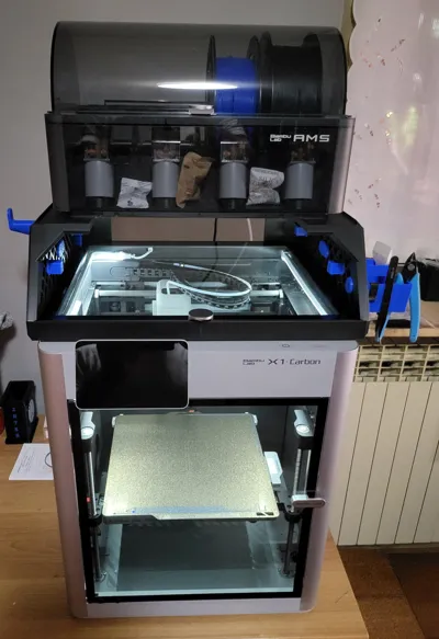 V6 Update Bambu Lab P1P P1S X1-C Riser+AMS Stand - Community Build ...