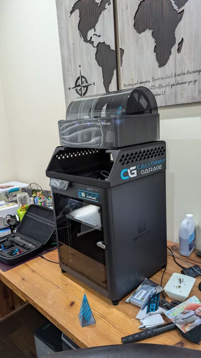 V6 Update Bambu Lab P1P P1S X1-C Riser+AMS Stand - Community Build ...