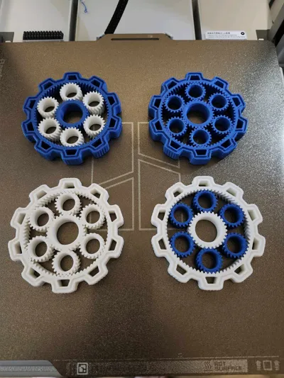 Fidget Spinner - Free 3D Print Model - MakerWorld