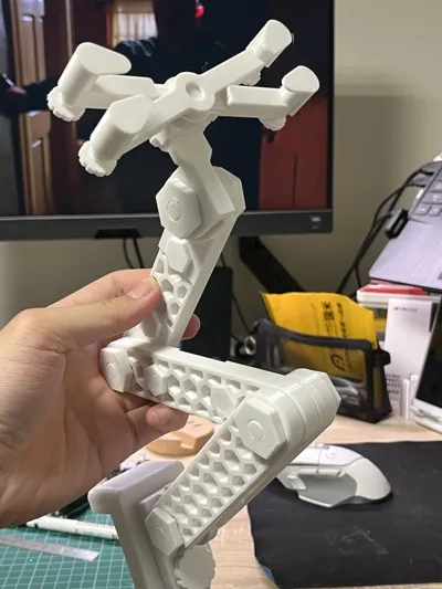 Adjustable Modular Tablet/Phone Holder by June MakerWorld: Download Free 3D Models