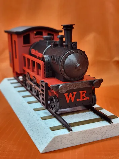 Ballasted Train Tracks - Dragon Railway - Free 3D Print Model - MakerWorld