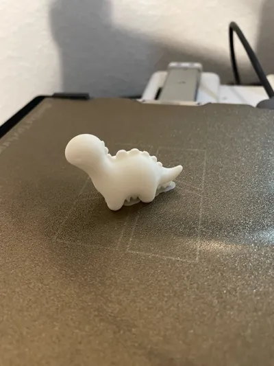 Cute Dinosaur Figurine – Spiky Desk Budy by Quickers MakerWorld: Download Free 3D Models