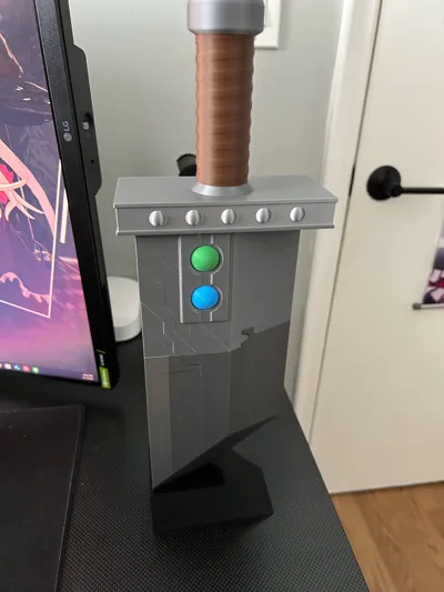 FF7 Buster Sword MTG Commander Deck Box (Updated) by Dr_EGfish MakerWorld: Download Free 3D Models