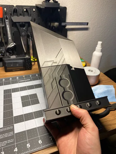 FF7 Buster Sword MTG Commander Deck Box (Updated) by Dr_EGfish MakerWorld: Download Free 3D Models