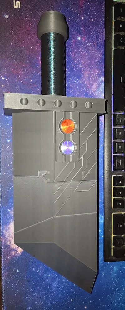 FF7 Buster Sword MTG Commander Deck Box (Updated) by Dr_EGfish MakerWorld: Download Free 3D Models